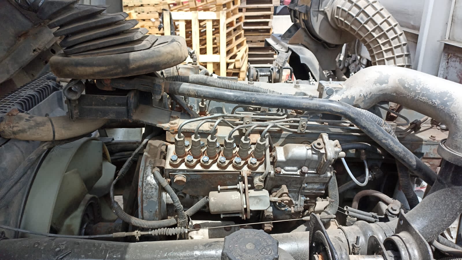 Desarmaduría San Pablo - MOTOR FORD CARGO USADO, En desarme.